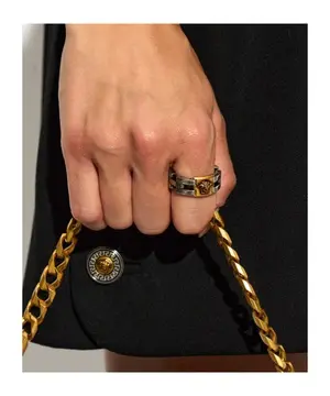 Versace Medusa Link Ring