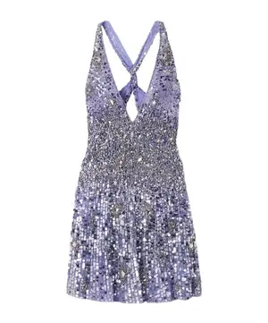 Jenny Packham Ombre Sequin Mini Dress - No