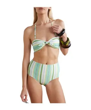 LEMLEM Printed Ribbed Recycled Bikini