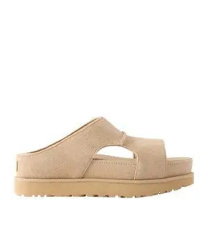 UGG UGG Suede Platform Slides No