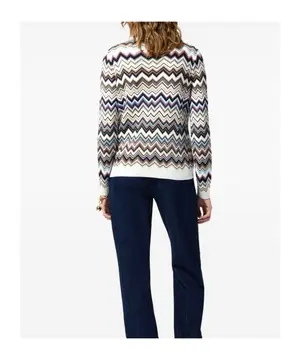 Missoni Zigzag Roll-neck Sweater