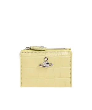 VIVIENNE WESTWOOD Logo Card Holder - Green