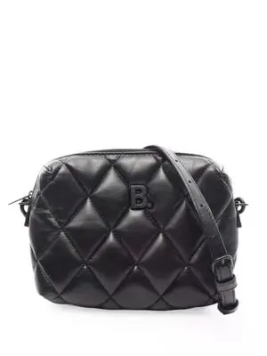 Balenciaga 2010s B. Quilted Camera Bag - Black