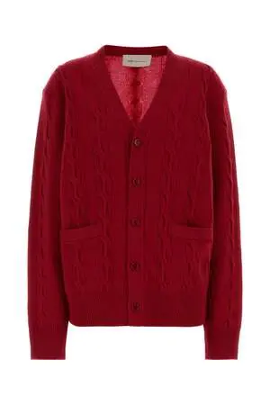 AMI Paris Wool Cardigan - Red
