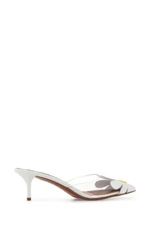 Alaïa Pvc And Leather Mules