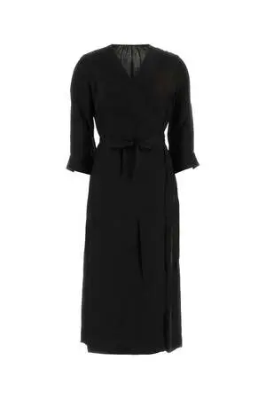 UMA WANG Viscose Blend Anthea Dress - Black