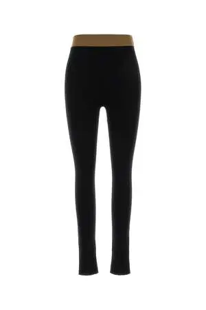 UMA WANG Cashmere Leggings - Black