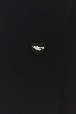 Carhartt Work In Progress Cotton S/s Small Heart T-shirt - Black