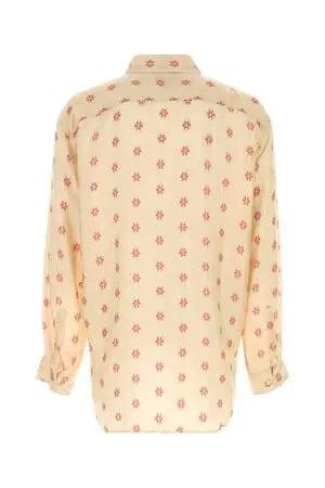 Dries Van Noten Printed Cupro Croom Shirt