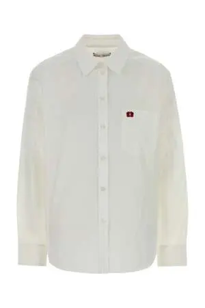 BLAZE Embroidered Poplin Shirt - White