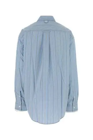 AMI Paris Embroidered Poplin Oversize Shirt