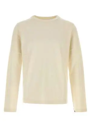 Extreme Cashmere Ivory Cotton Blend N°500 Sweater - White