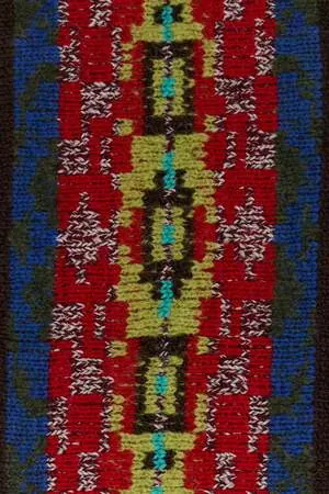 Dries Van Noten Embroidered Wool Blend Marka Scarf