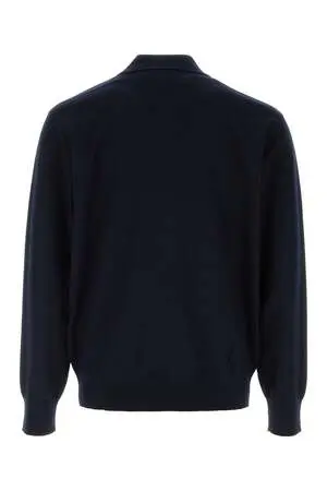 Dries Van Noten Navy Wool Muano Sweater
