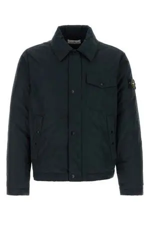 Stone Island Midnight Polyester Blend Down Jacket - Blue