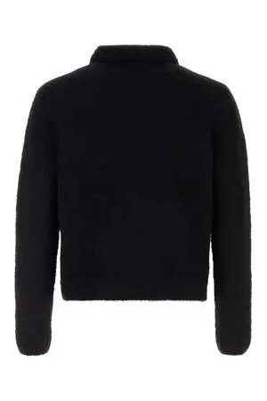 Dries Van Noten Alpaca Blend Moro Cardigan - Black