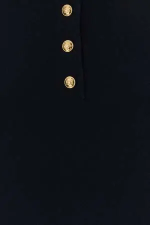 BLAZE Midnight Wool Blend Highland Polo Shirt