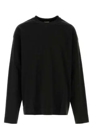 Dries Van Noten Cotton Oversize Hegland T-shirt - Black