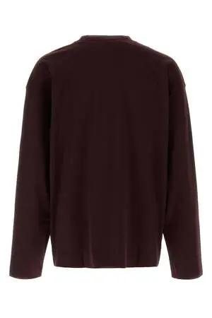 Dries Van Noten Grape Cotton Oversize Hegland T-shirt