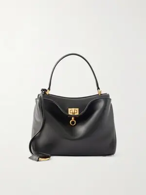 Balenciaga Rodeo Mini Leather Tote - Black