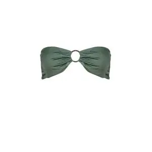 CHERINA BEACHWEAR LLC Hazel Top In Army - Green