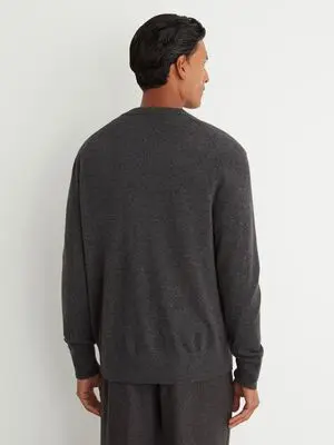 REISS Stoke Cardigan - Charcoal Grey