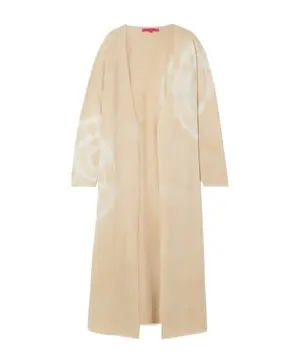 THE ELDER STATESMAN Tie-dye Cardigan - Off White