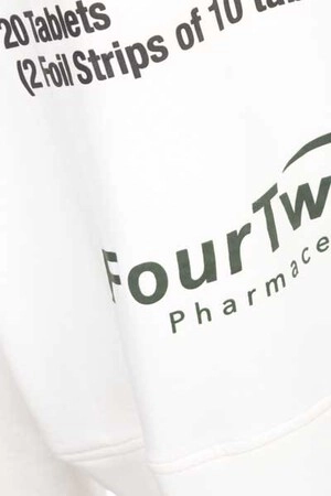 424 FAIRFAX Graphic-print Cotton Hoodie