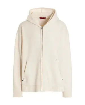 424 FAIRFAX Zip-up Hoodie - White