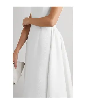 EMILIA WICKSTEAD Vittoria Ruched Cloqué Gown