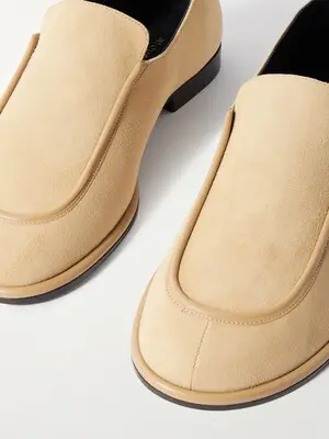 NEOUS Minimal Suede Loafers