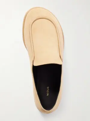 NEOUS Minimal Suede Loafers