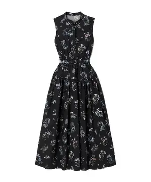 Adam Lippes Printed Midi Dress - No