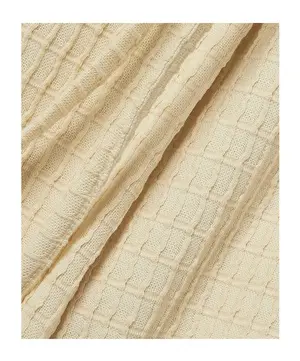 Mara Hoffman Tiffany Textured Organic Cotton-blend Wrap Dress
