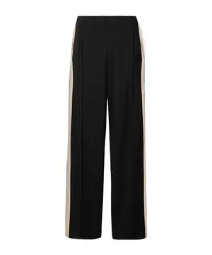 KALLMEYER Phoebe Wool-crepe Straight-leg Pants - No
