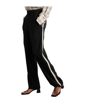 KALLMEYER Phoebe Wool-crepe Straight-leg Pants