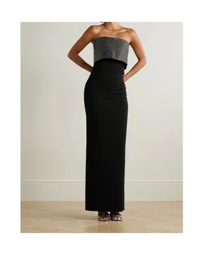 Solace Strapless Evening Gown