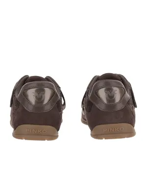 Pinko Sequin-embellished Touch-strap Sneakers - No