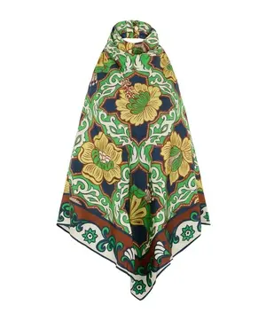 ALEMAIS Floral Halterneck Top