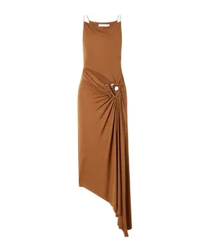Christopher Esber Boat-neck Dress - Brown