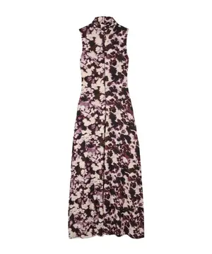 Proenza Schouler Valentina Printed Stretch-jersey Turtleneck Maxi Dress - No