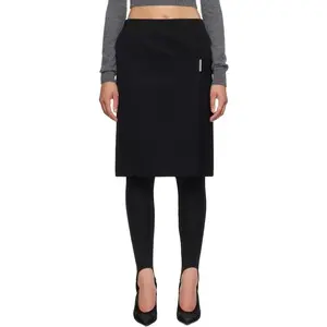 MUGLER Wrap Skirt