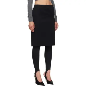 MUGLER Wrap Skirt