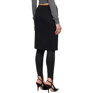 MUGLER Wrap Skirt