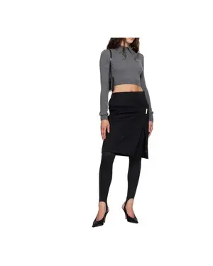 MUGLER Wrap Skirt