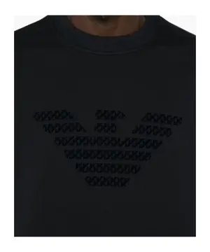 Emporio Armani Crewneck Sweatshirt With Logo Print