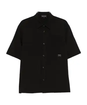 Emporio Armani Short-sleeve Shirt - Black