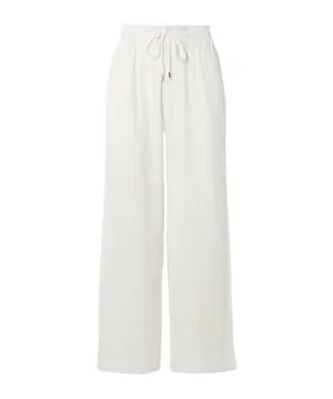 Melissa Odabash Loose Straight-leg Pants - White