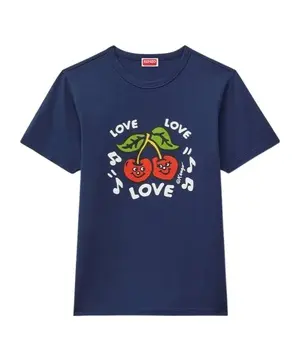 Kenzo Loves' T-shirt In Cotton