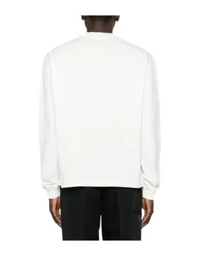 Prada Long-sleeved Cotton T-shirt